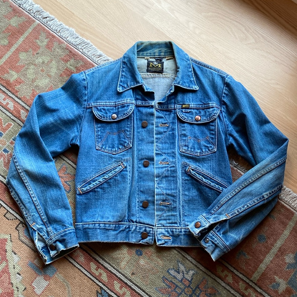 Vintage Maverick Blue Bell Jean Jacket - Gem